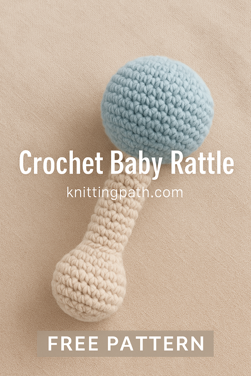 Crochet Baby Rattle Pattern (Free Pattern)