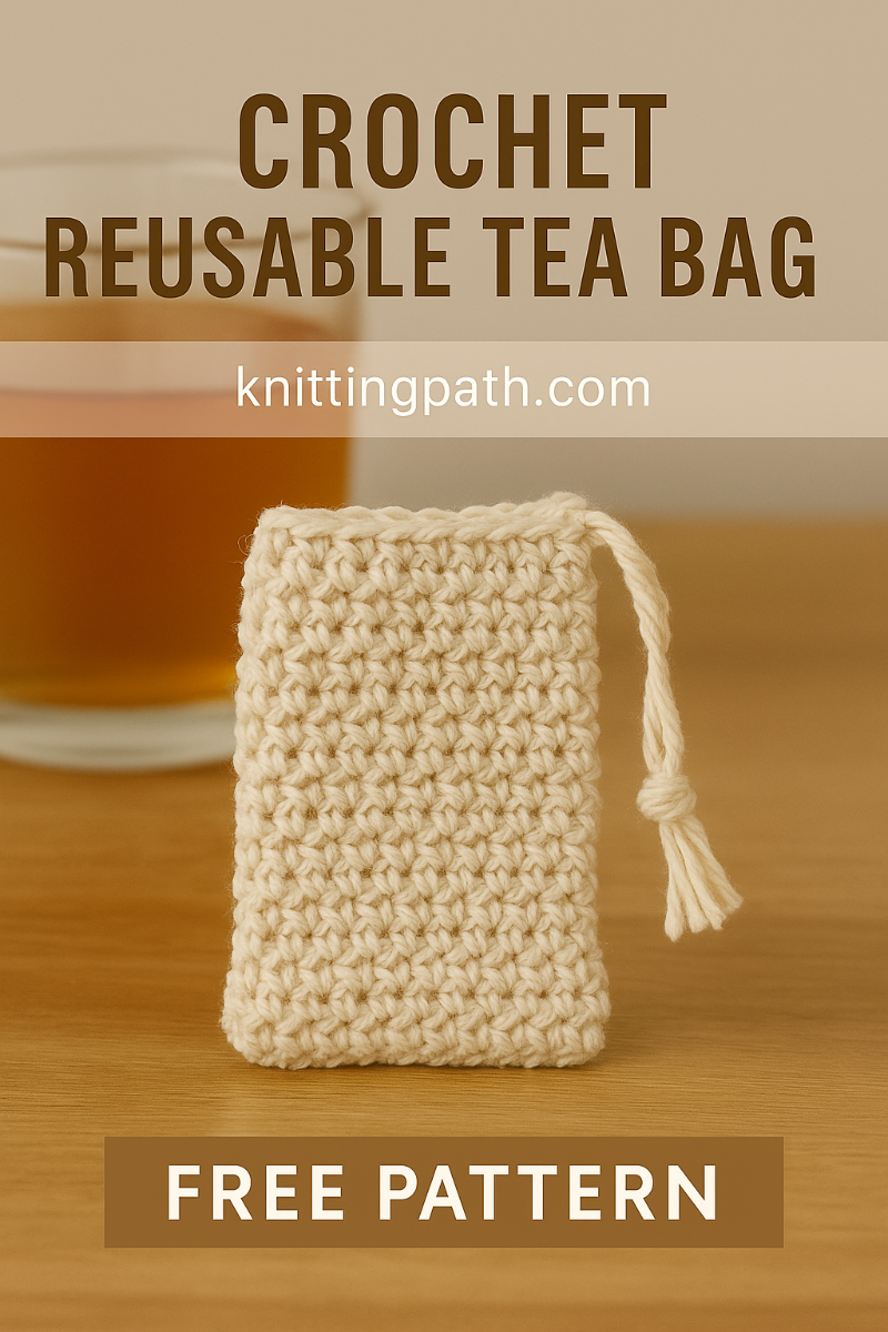 Crochet Reusable Tea Bag