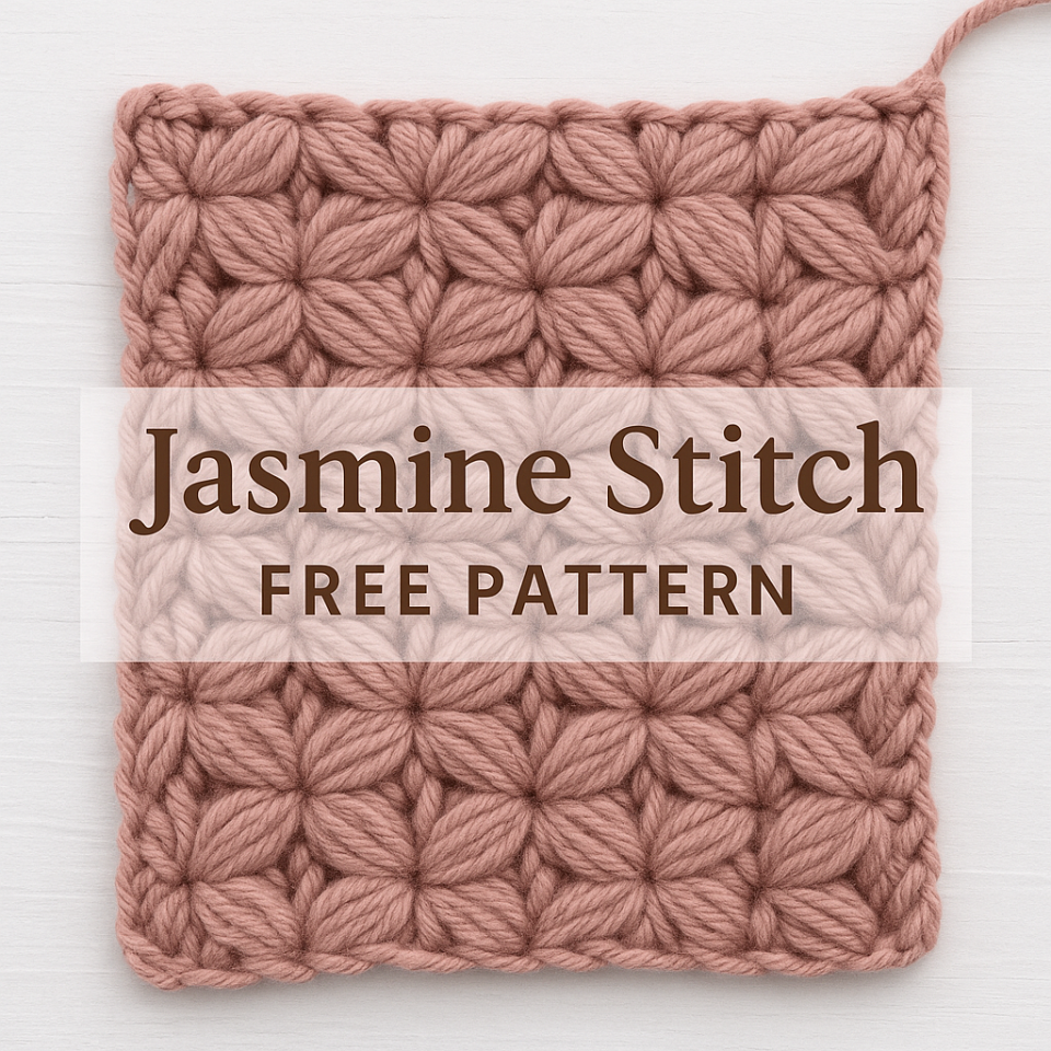 Jasmine Stitch Crochet Tutorial