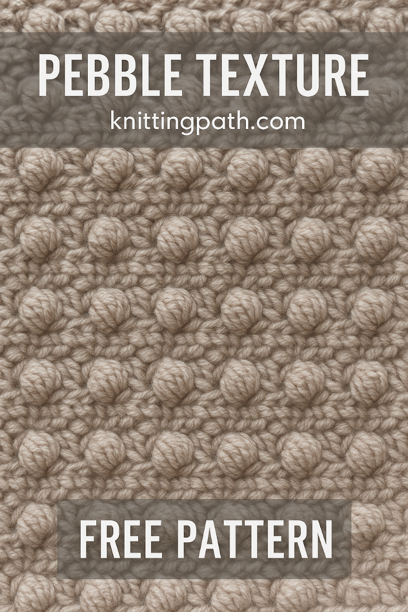 Pebble Texture Crochet Pattern